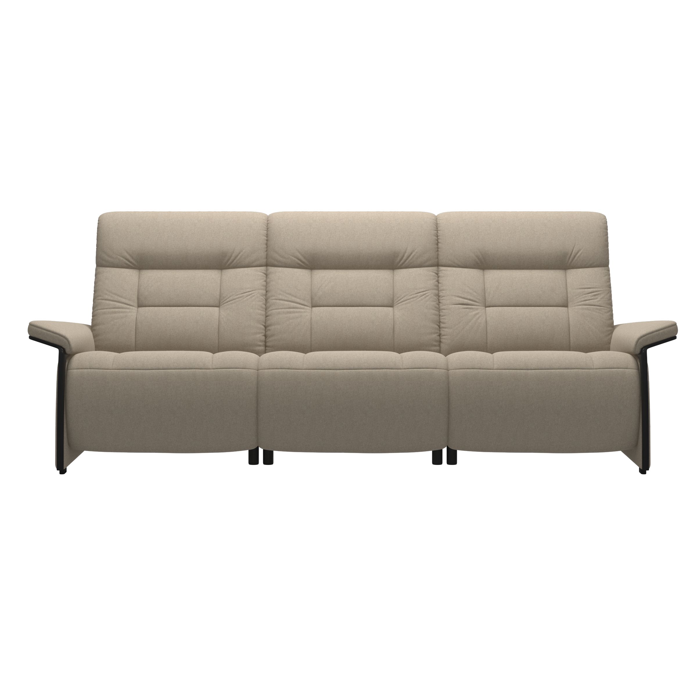 Stressless® Mary 3 seater with 2 motors arm wood