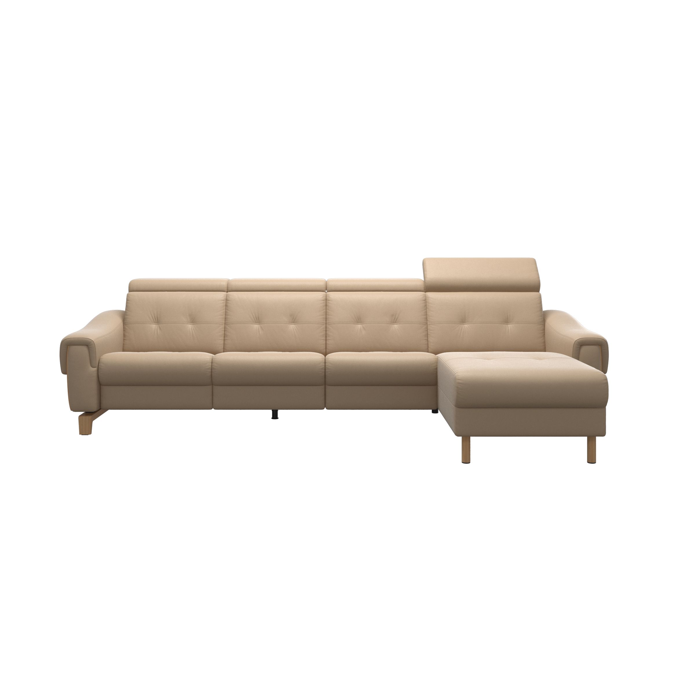 Stressless® Anna A3 3 seater PMM with Long Seat (M) Manual | Anna-A3