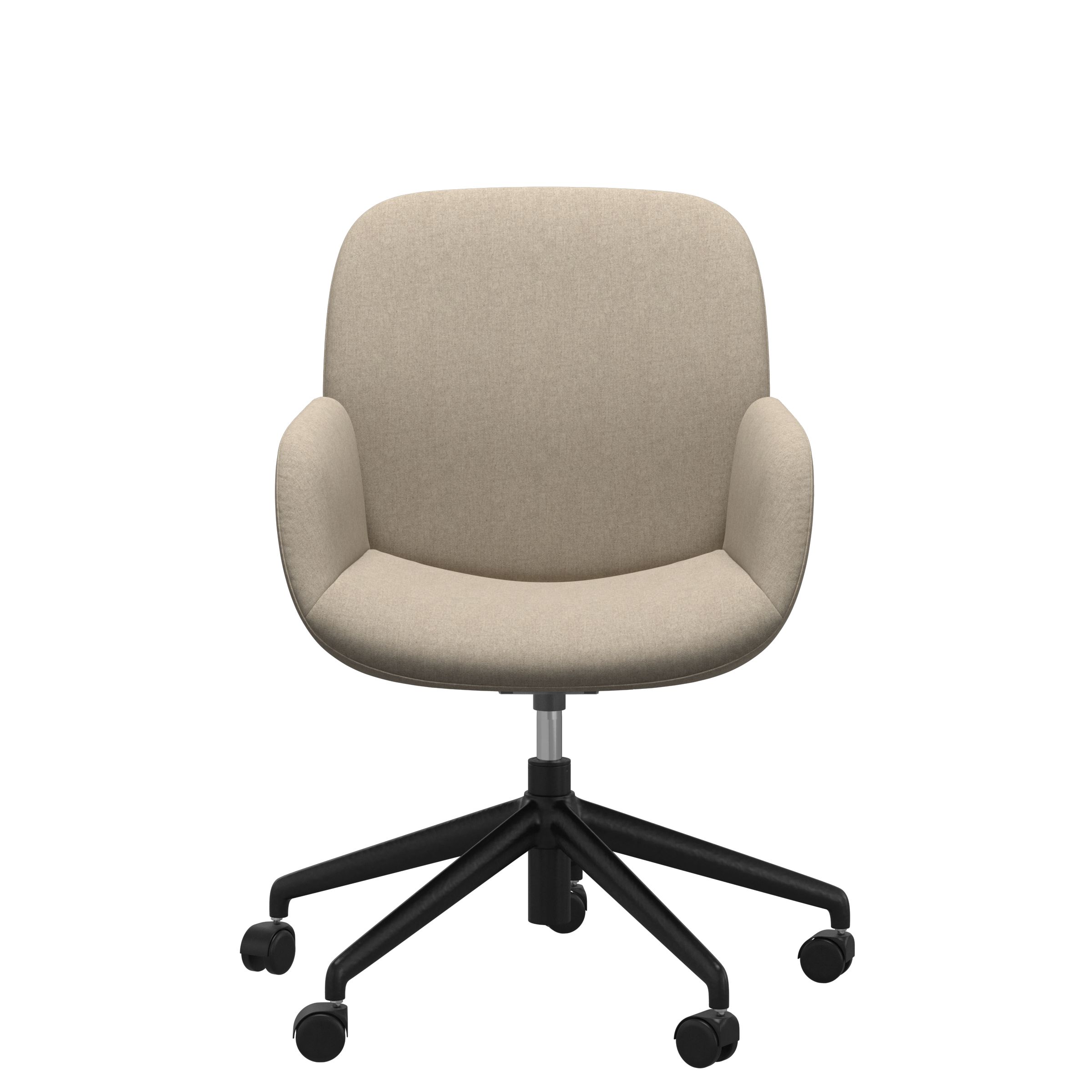 Stressless® Bay Silla de escritorio Baja con reposabrazos | Bay office low